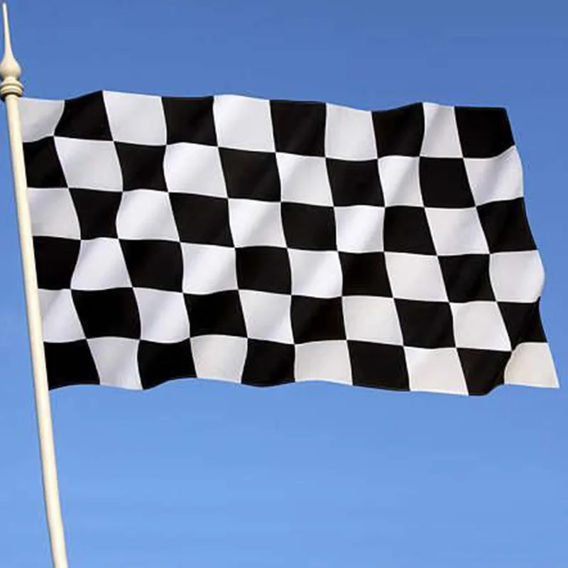 F1-Racing-Flag-60x90cm-90x150cm-100-Polyester-Classic-Black-White ...