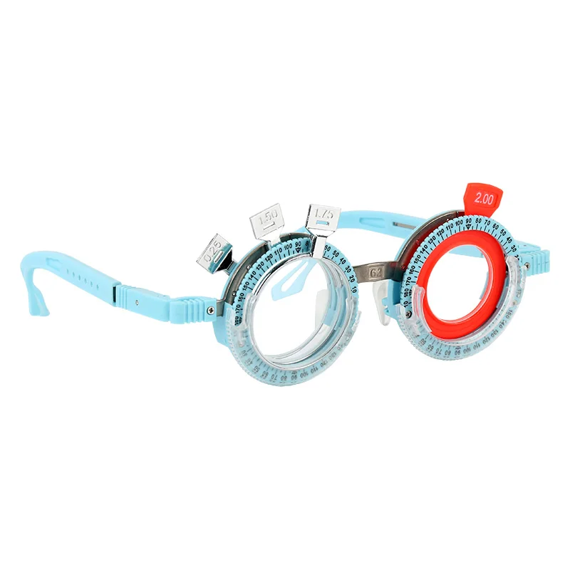 Glasses-optometry-tool-metal-piece-pure-titanium-trial-frame-full-trial ...