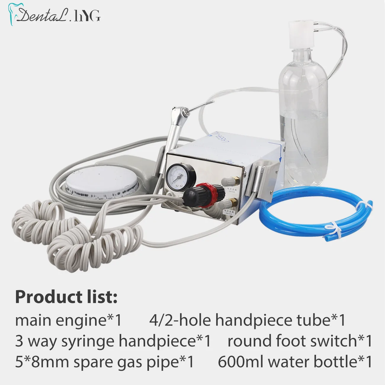 Portable-Dental-Turbine-Unit-Work-With-Air-Compressor-600ml-Water ...