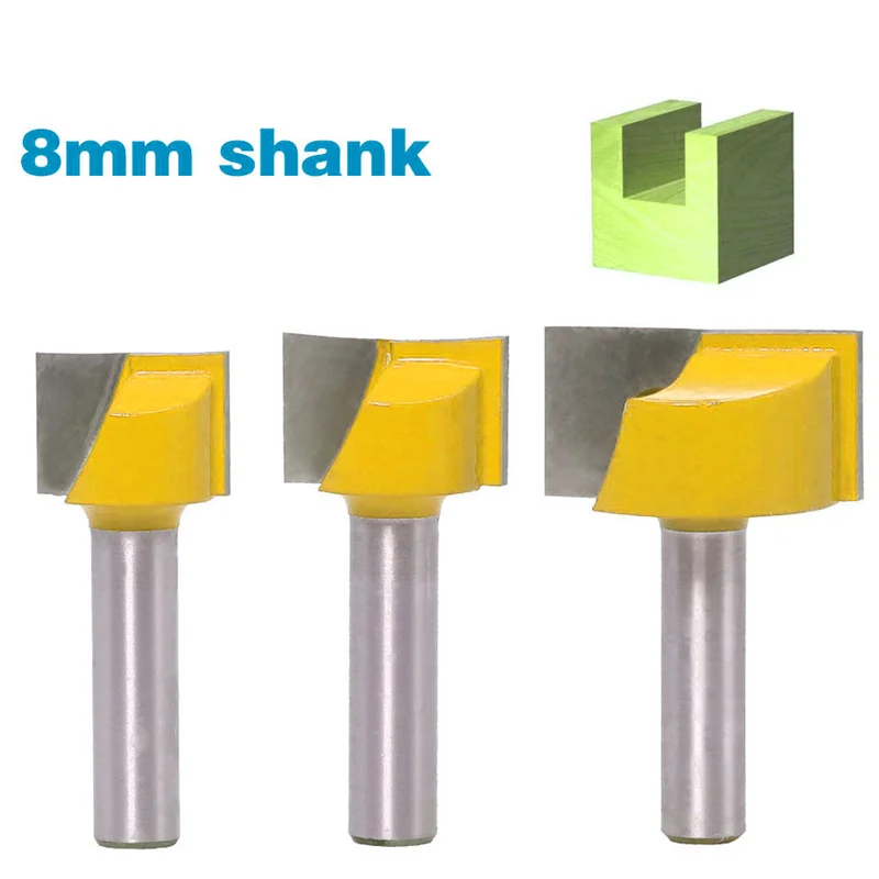 1PC-8mm-Cleaning-Bottom-Engraving-Bit-18-20-22-25-30-32mm-Carbide ...