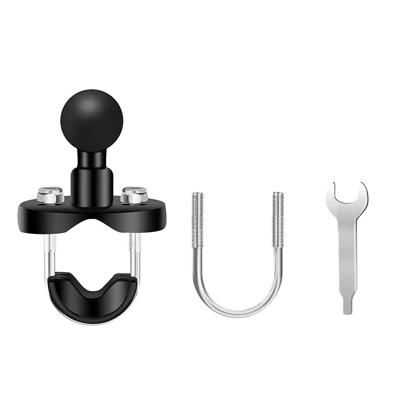 1-inch-Ball-Head-Mount-Adapter-U-Bolt-Motorcycle-Handlebar-Bike-Rail ...