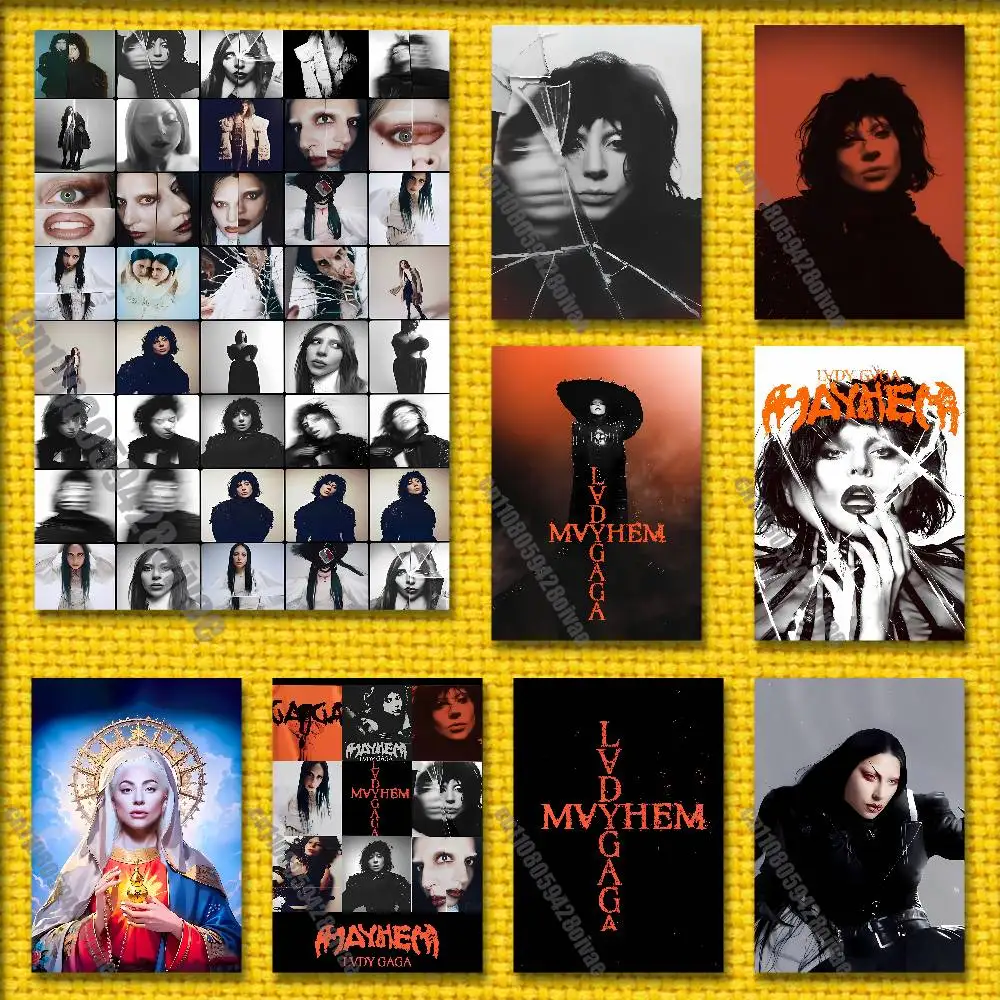 L-Lady Gaga Mayhem Poster Sticker For Home Decoration 10x15cm Self ...