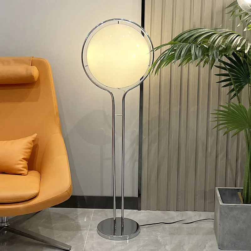 Garrault-floor-lamp-LED-Chrome-Metal-ball-lamp-Living-Room-Hotel-Room ...