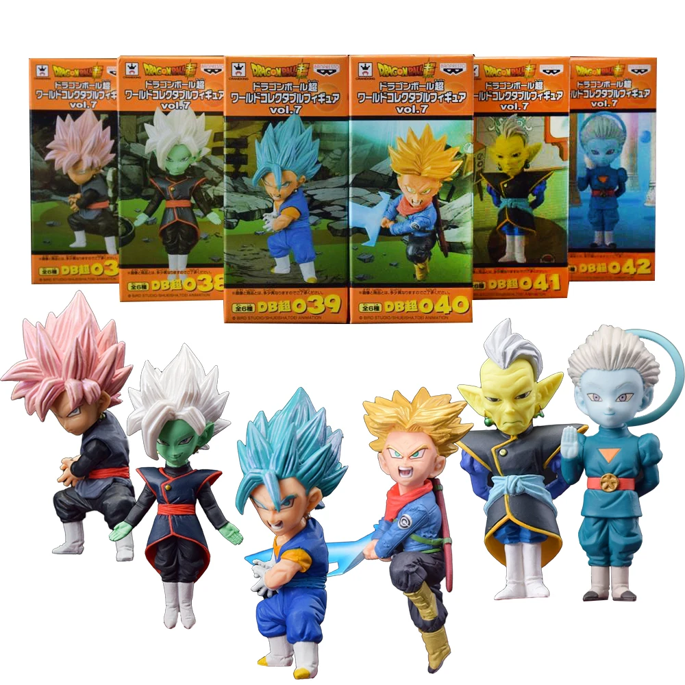 Figuras-de-acci-n-de-Dragon-Ball-Super-Future-6-piezas-serie-WCF-Goku ...