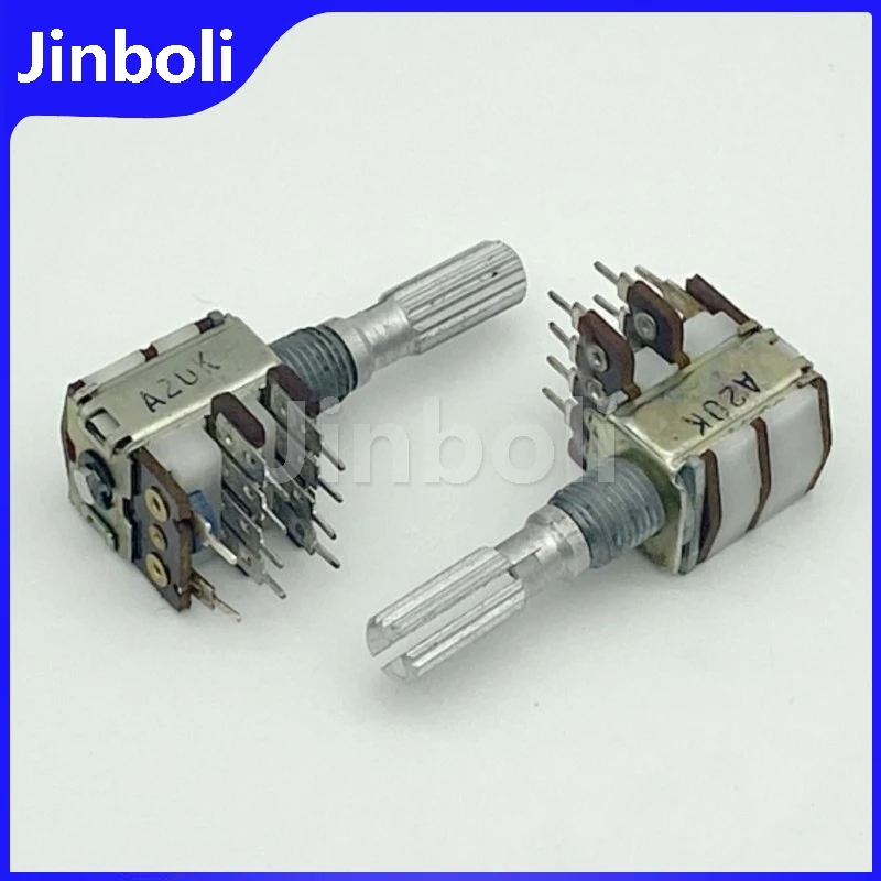 1PCS 12 Type Precision Potentiometer Double A20K Amplifier Car Audio ...