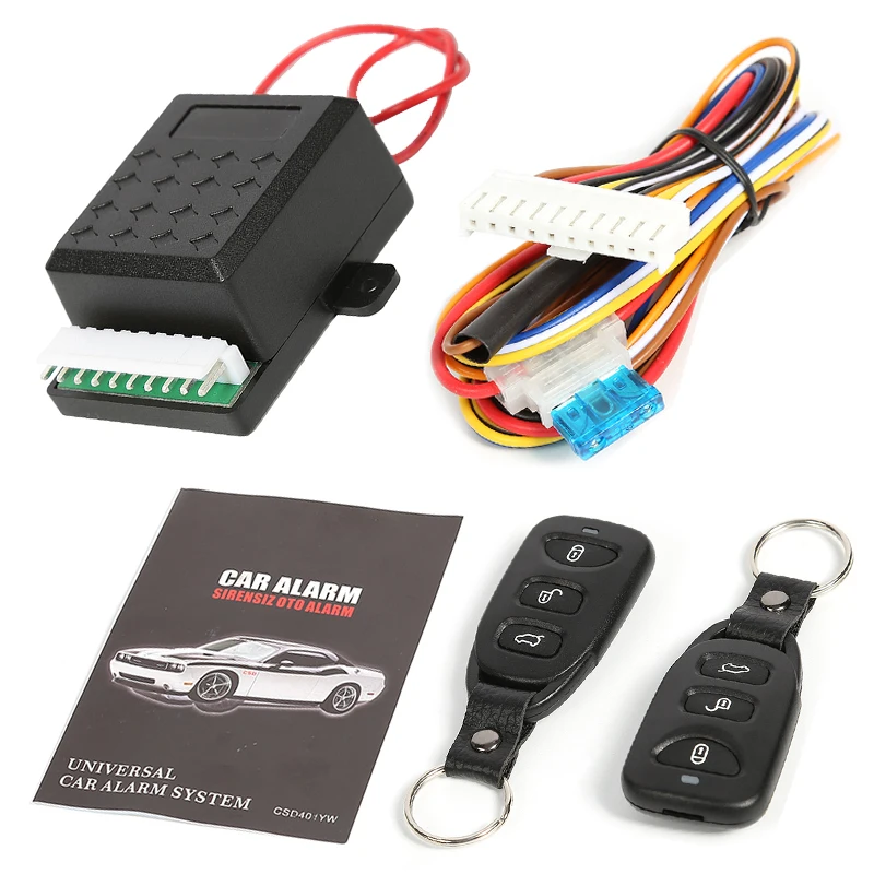 Car-Remote-Central-Door-Lock-Keyless-System-Remote-Control-Universal ...