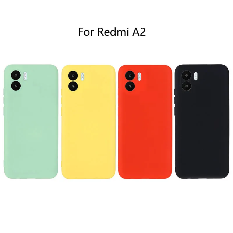 For-Xiaomi-Redmi-A2-Case-Xiaomi-Redmi-A2-4G-Matte-Cover-Shockproof-TPU ...