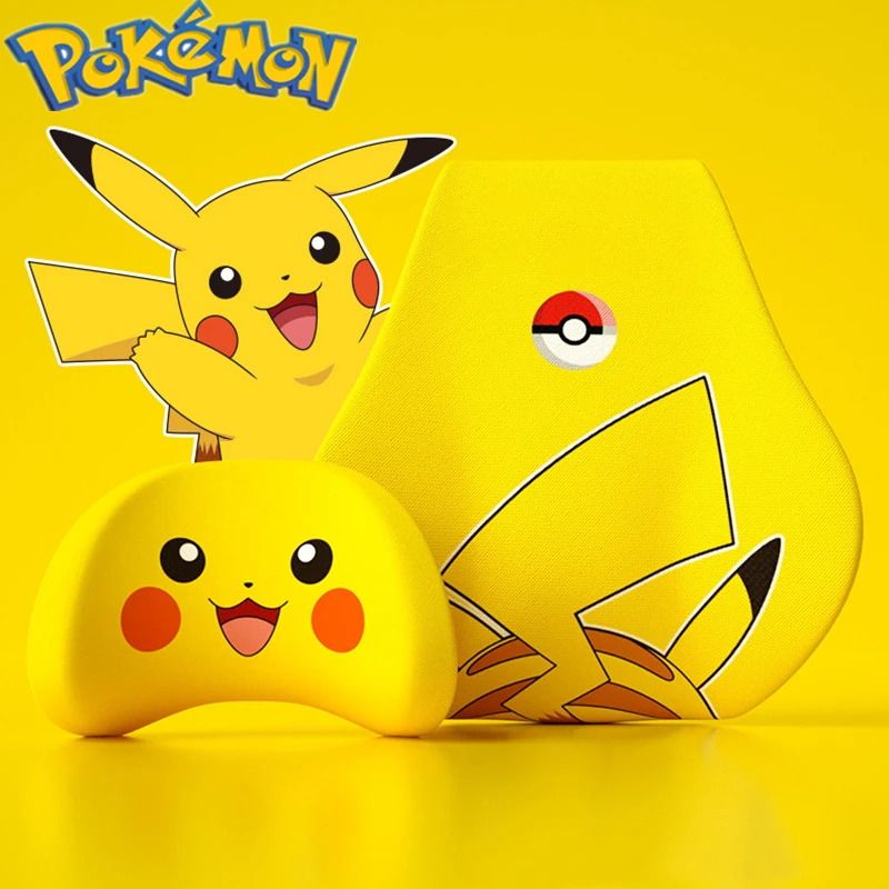 Pokemon Pikachu Car Neck Guard Headrest Latex Waist Squirtle Psyduck ...