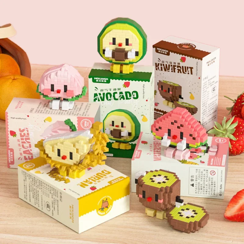 Delicious-Food-Assemble-Cute-Various-Cartoon-Food-Building-Blocks-Image ...