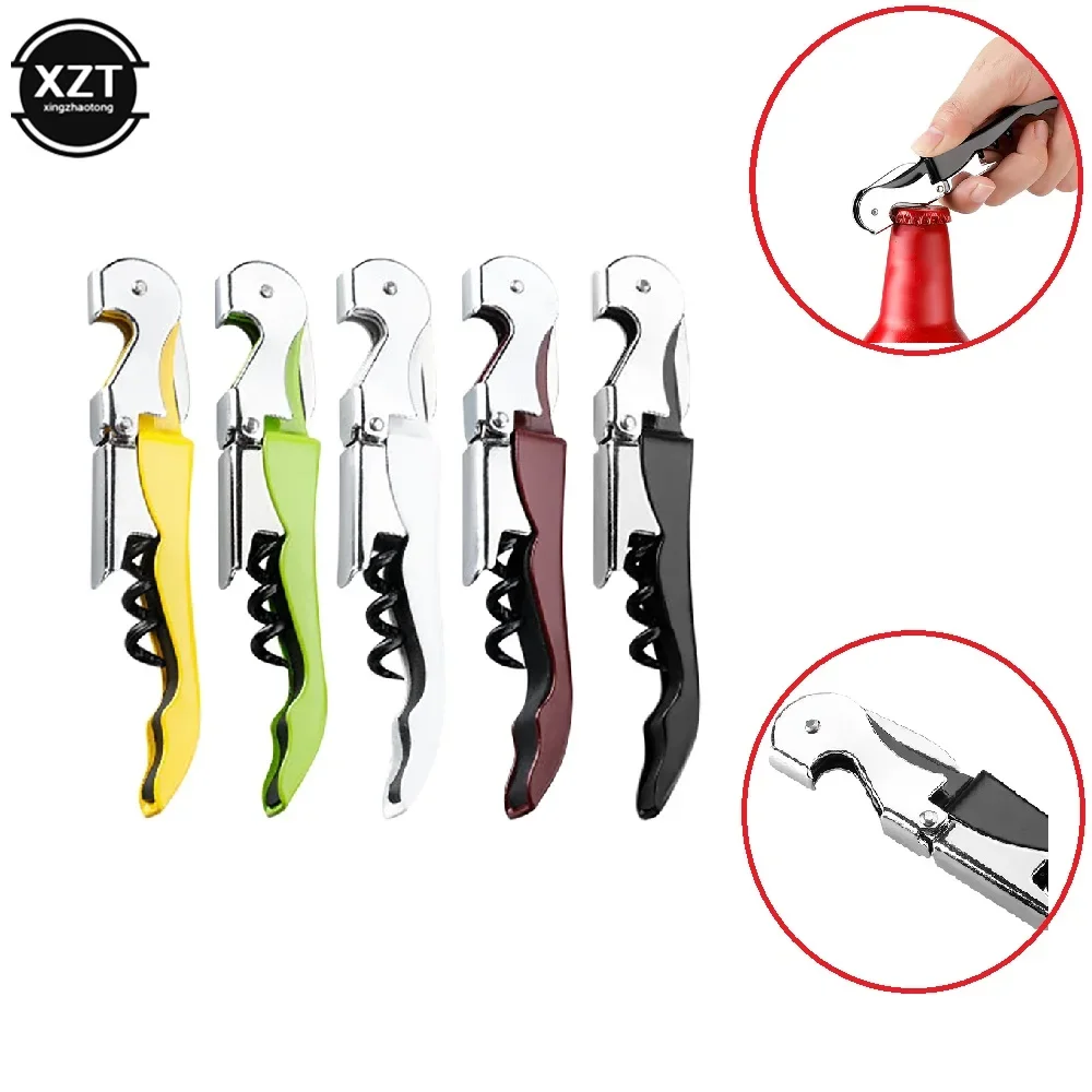 Stainless-Steel-Cork-Screw-Corkscrew-Multifunction-Wine-Cap-Opener-Beer ...