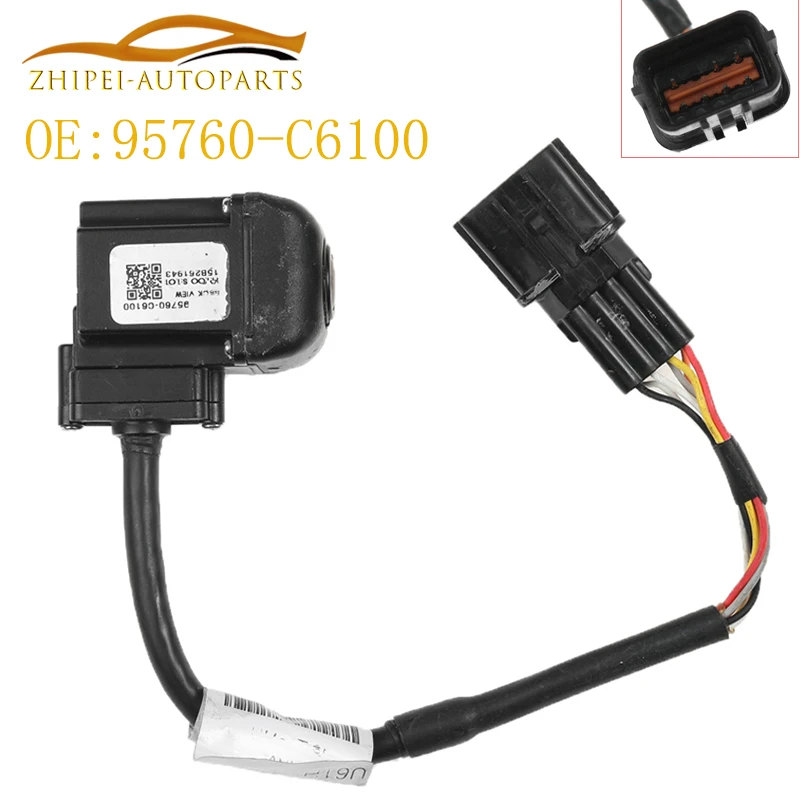 95760-C6100 Rear View Camera Reverse Backup Parking Assist Camera Car ...