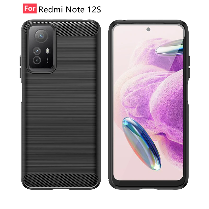 For-Xiaomi-Redmi-Note-12S-Case-Cover-Redmi-Note-12S-Capas-New ...