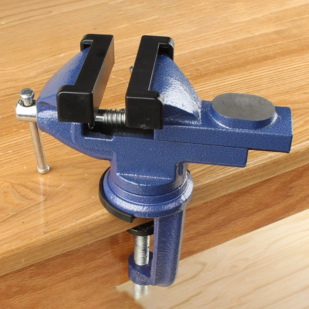4Pcs/Set Bench Vise Rubber Pad 360 Degree Table Vice Protector Pads ...