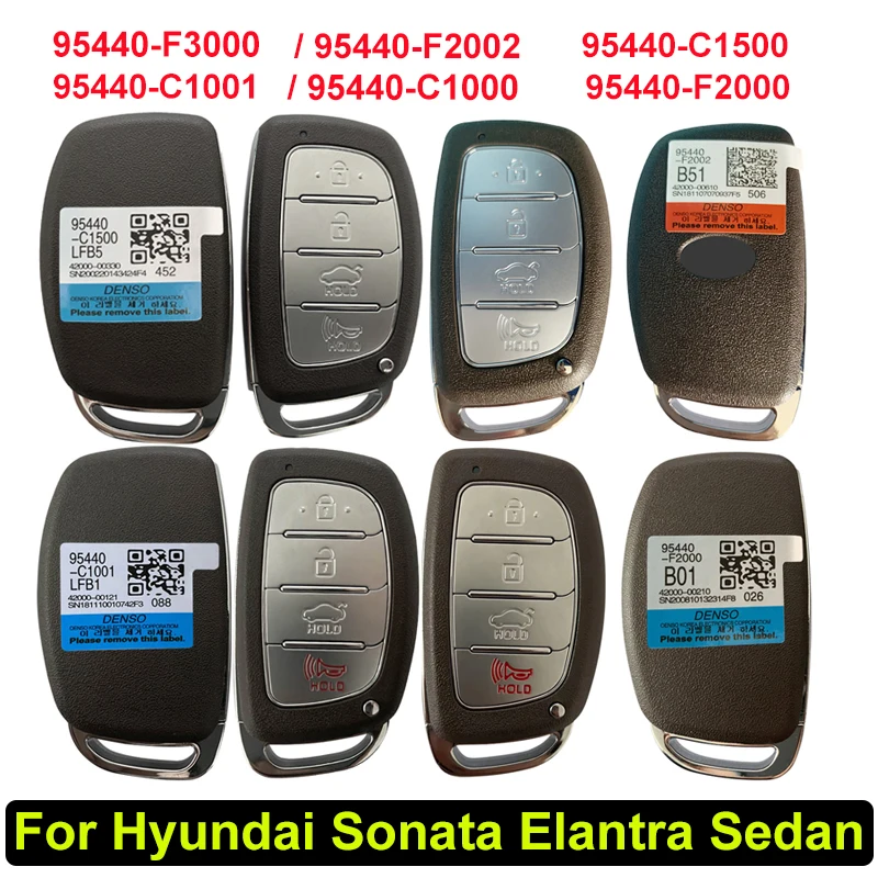 Aftermarket Smart Car key Fob 8A For Hyundai Sonata Elantra Sedan 4DR ...