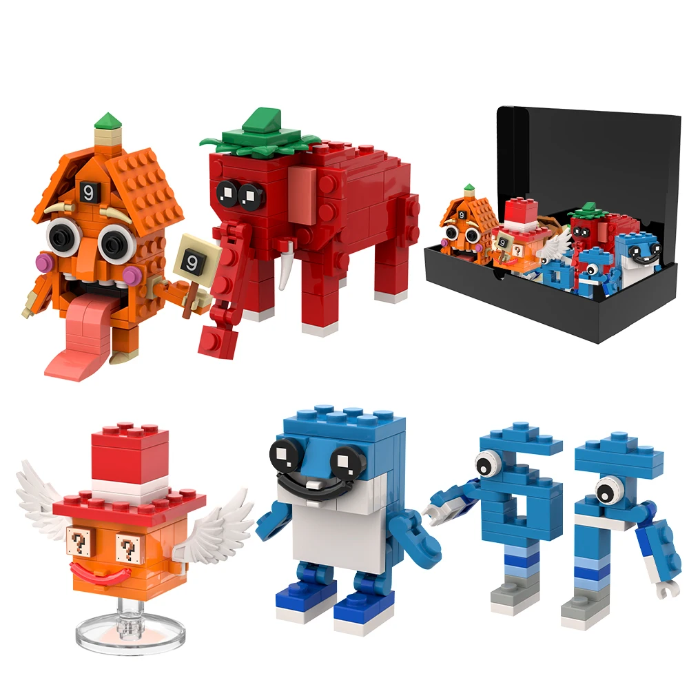 5-in-1 Italian Brainrot Building Blocks - 273-Piece STEM Construction ...