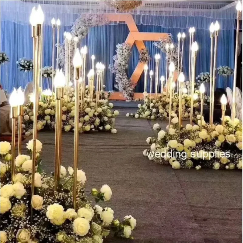 Wedding-Metal-Gold-Color-lightting-Flower-Column-Stand-for-Wedding ...