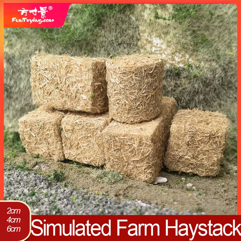 5PCS-Miniature-Simulation-Haystack-Model-Pasture-Farm-Sand-Table ...