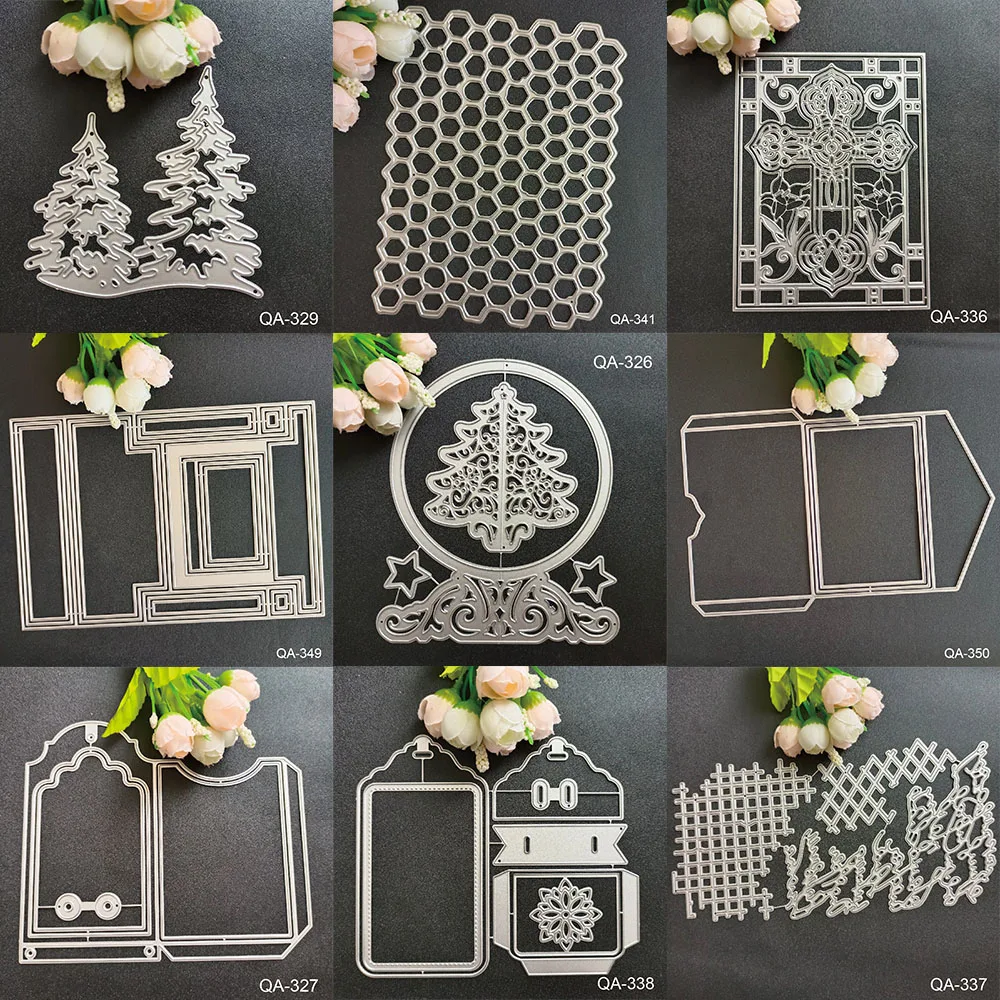 Shell-Border-Bouquet-Carbon-Steel-Metal-Cutting-Dies-For-DIY ...