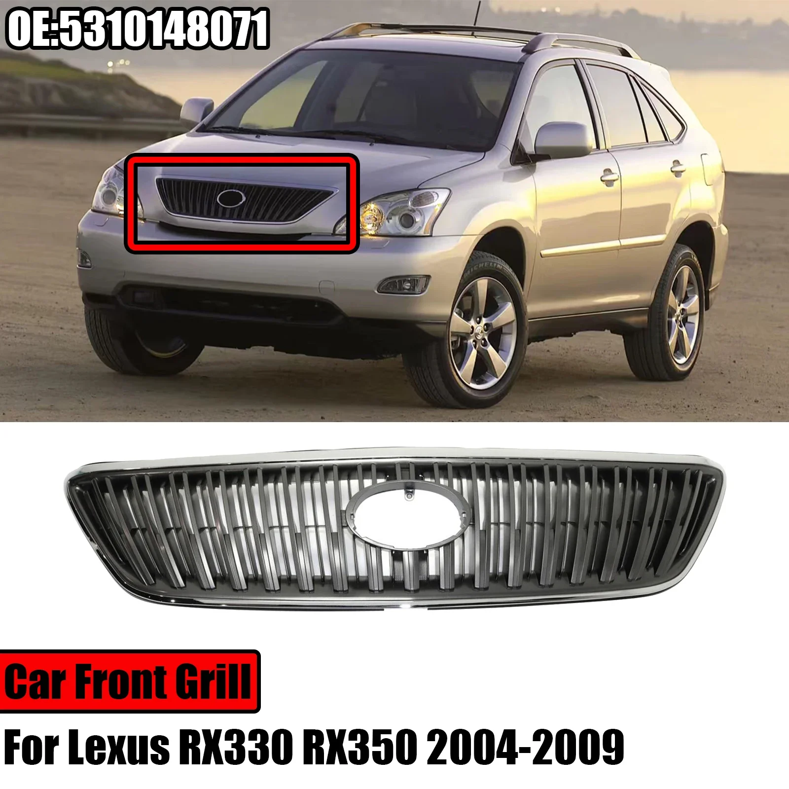 2005 Rx 330 White Grill