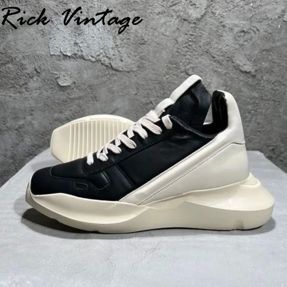 Rick-Vintage-Men-Casual-Shoes-Luxury-Trainers-Genuine-Leather-Platform ...