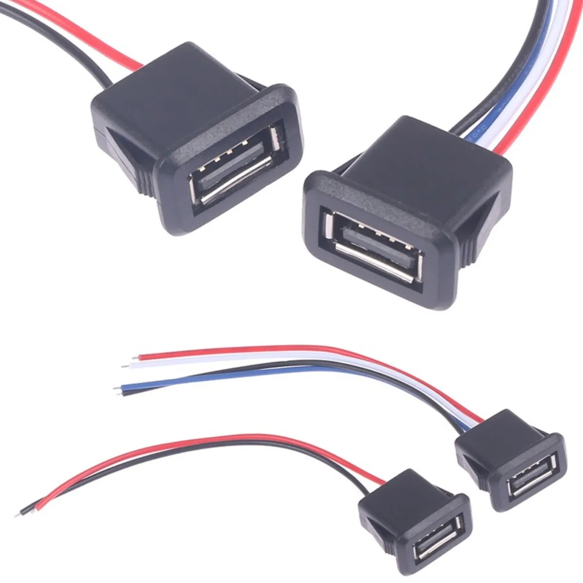 High Quality USB 2.0 Female Power Jack USB2.0 Charging Port Connector ...
