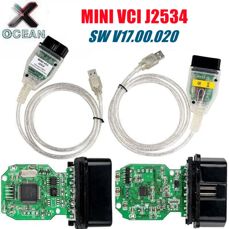 Newest Version V17.00.020 Mini Vci Interface For Toyota Tis Techstream ...