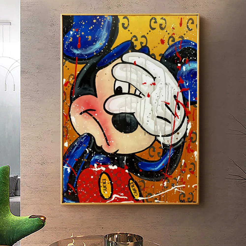 Graffiti Mickey Mouse Drawings