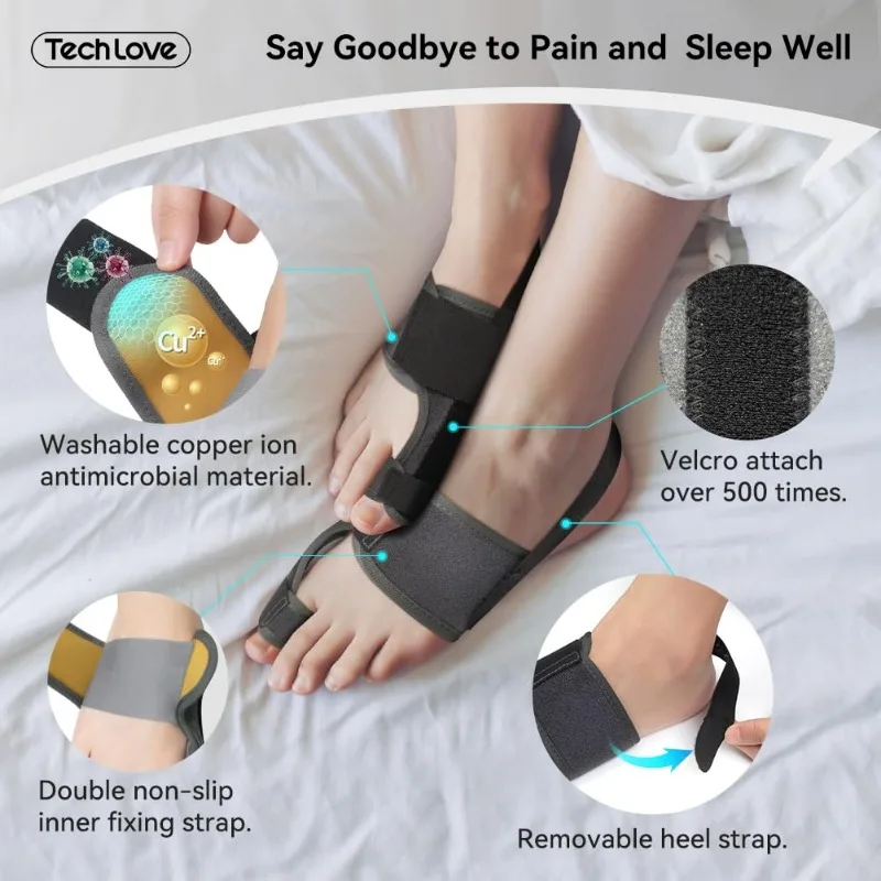 Tech-Love-Corrector-de-Hallux-Valgus-alisador-de-dedos-lo-mejor-para ...