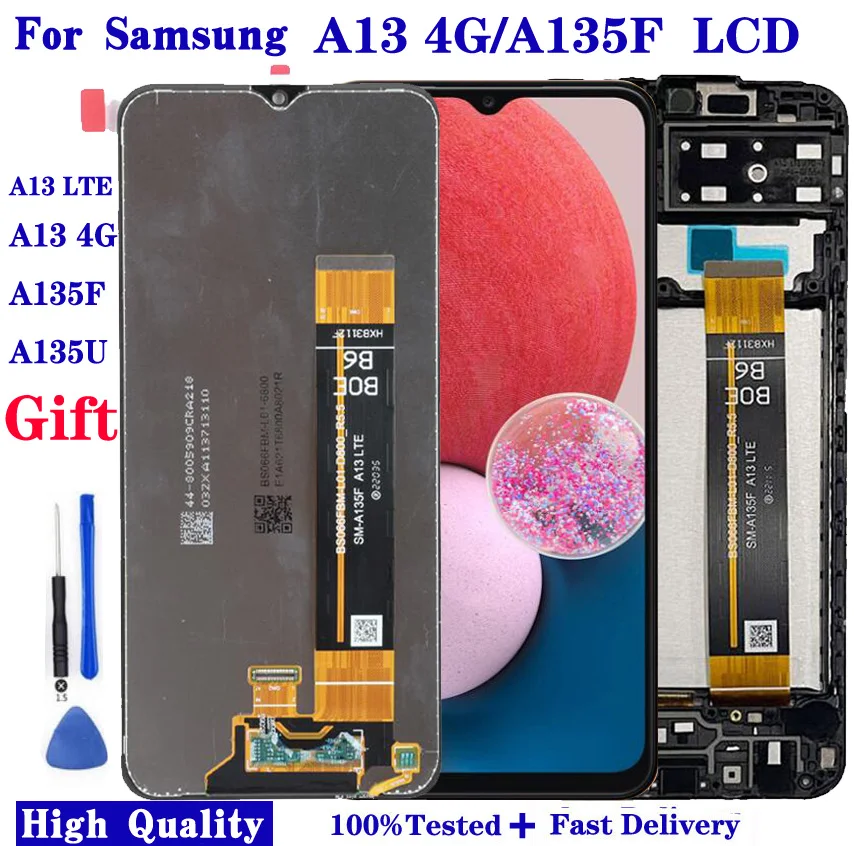 6-5-For-Samsung-Galaxy-A13-4G-A135-LCD-Display-Touch-Screen-Digitizer ...