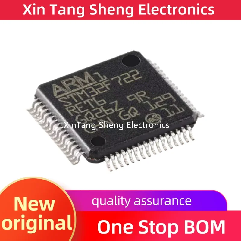 The-new-patch-STM32F722RET6-LQFP-64-32-bit-microcontroller-MCU-chip-IC ...
