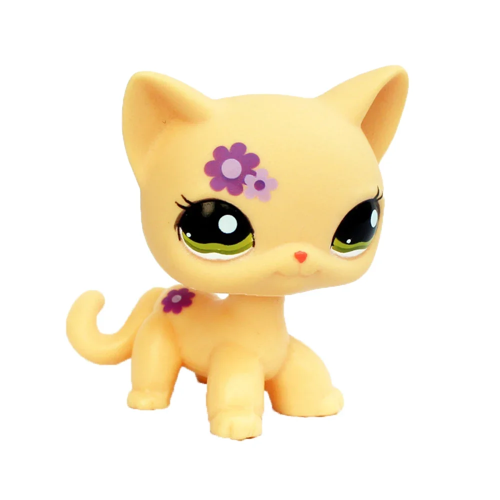 LPS-CAT-Littlest-pet-shop-toys-standing-Short-Hair-Cat-1962-orange ...