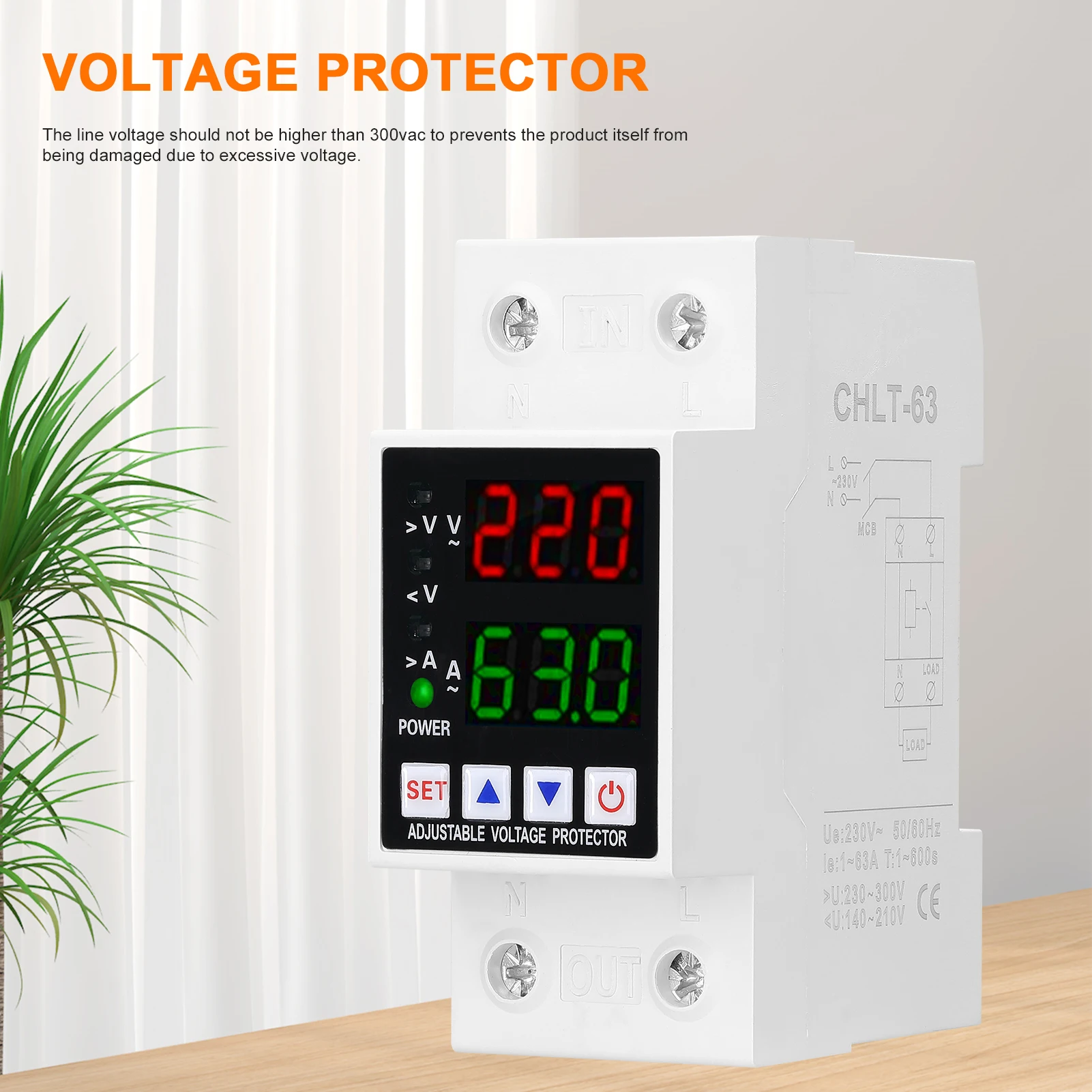 Voltage-Protector-Intelligent-Over-voltage-Under-voltage-Over-current ...