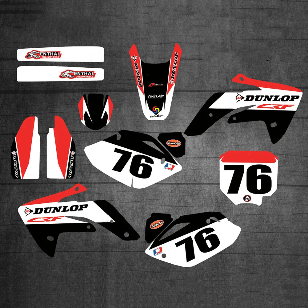 2008 Crf 150 Boss Graphic Kit