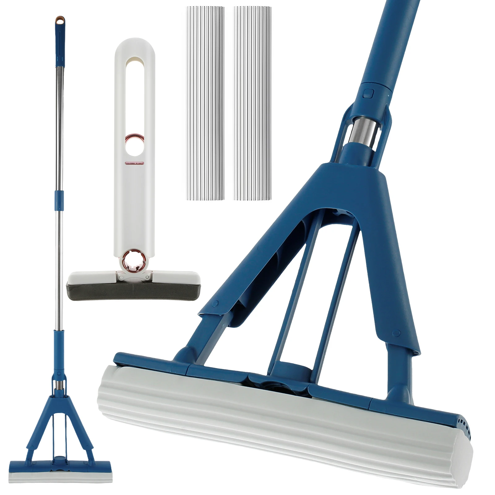 Cleaning-Supplies-Squeeze-Self-draining-Mop-Wood-Floor-Tiles-Spin ...