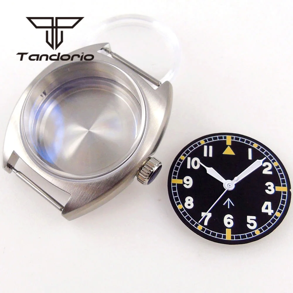 36mm-Stainless-Steel-Watch-Dive-Case-Dial-Hand-Set-Double-Domed-AR ...