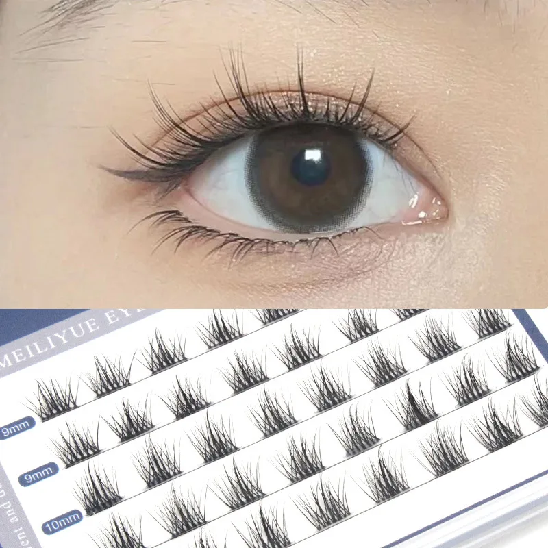 Five-Row-DIY-False-Eyelash-Mixed-Length-Natural-Simulation-Ultra-Fine ...