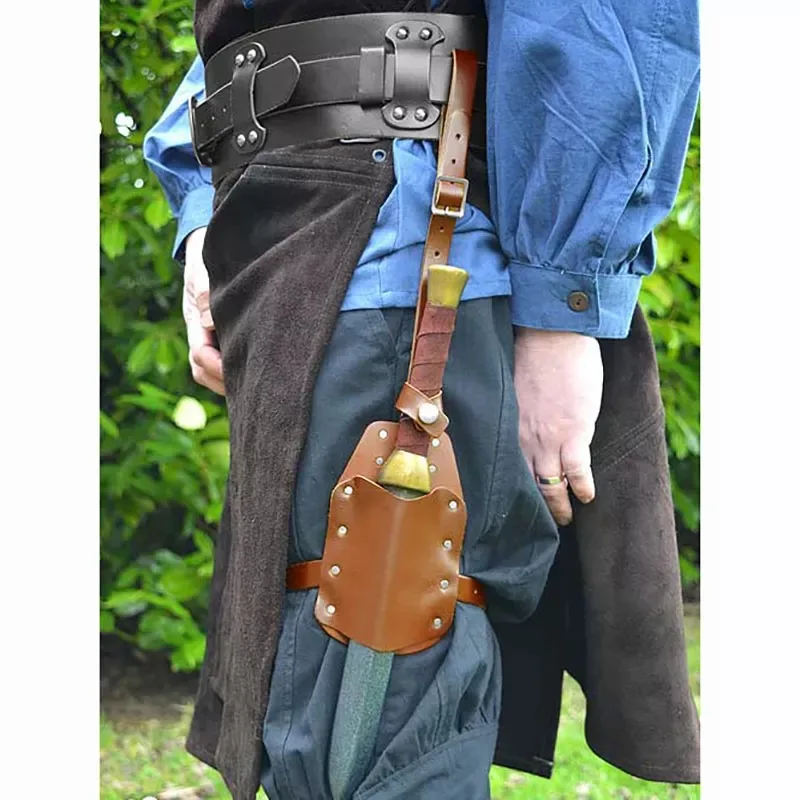 Medieval-Dagger-Sheath-Scabbard-Holder-Adult-Men-Knight-Waist-Belt ...