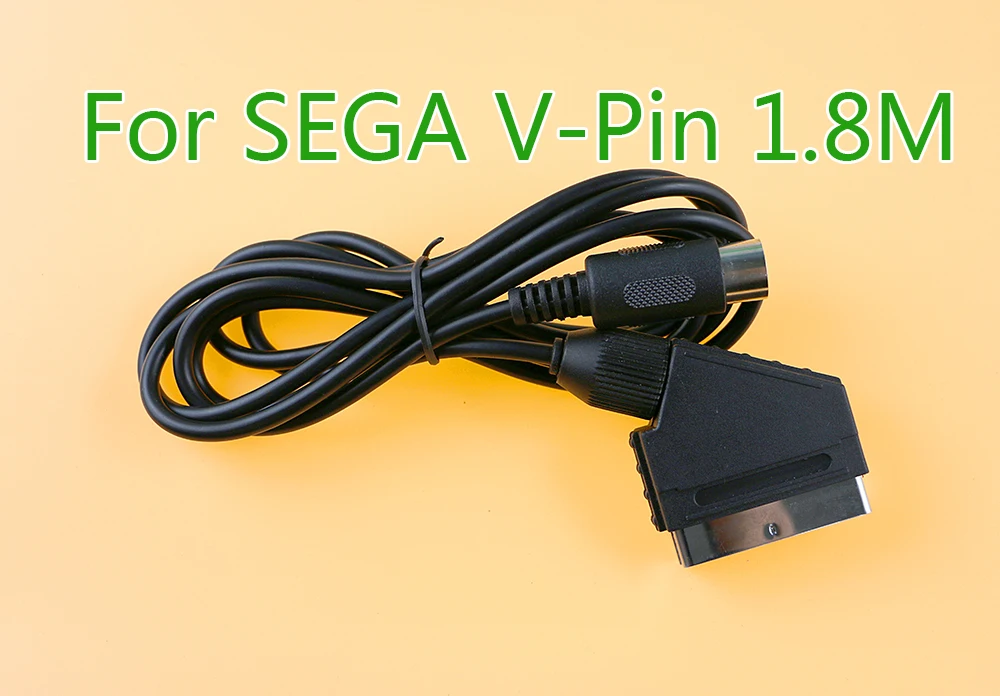 1PC Good quality 1.8m RGB Scart Cable for Sega Genesis 1 Mega Drive V ...