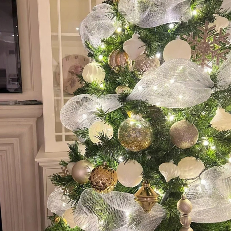 Christmas Tree Decorations With Mesh