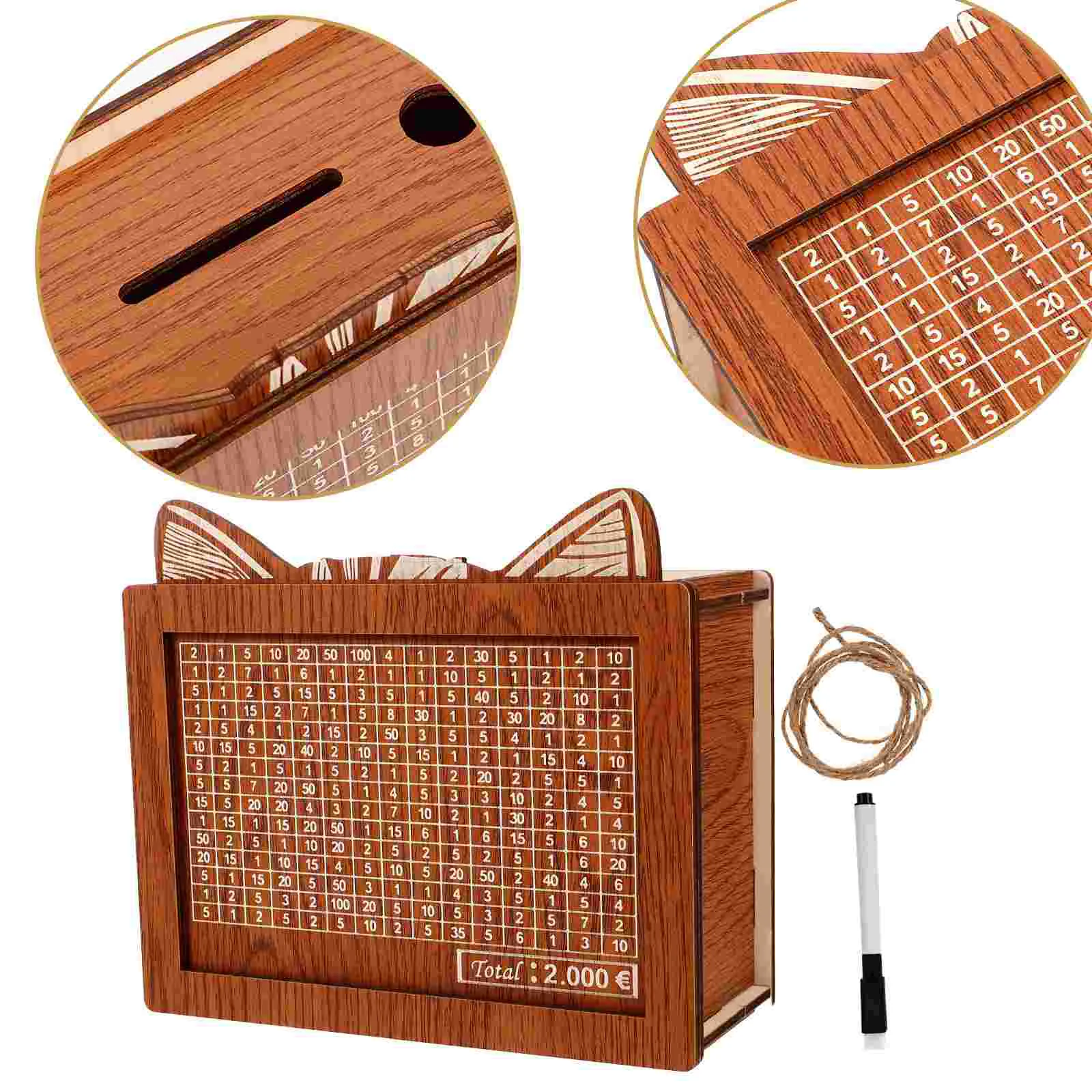 Cash-Box-Money-Household-Unique-Banks-for-Adults-Container-Cash-Saving ...