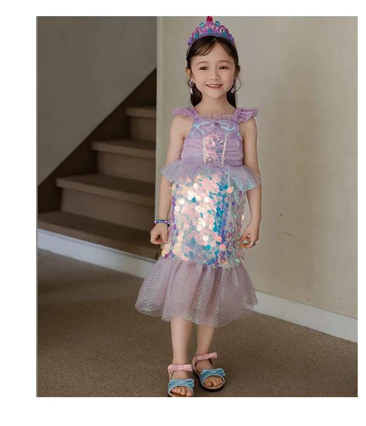 Ariel Human Costume For Girls