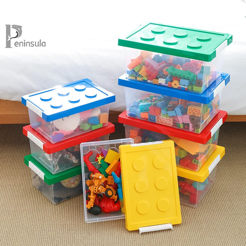 Kids-Building-Block-Storage-Box-Toys-Organizer-Stackable-Block-Case ...