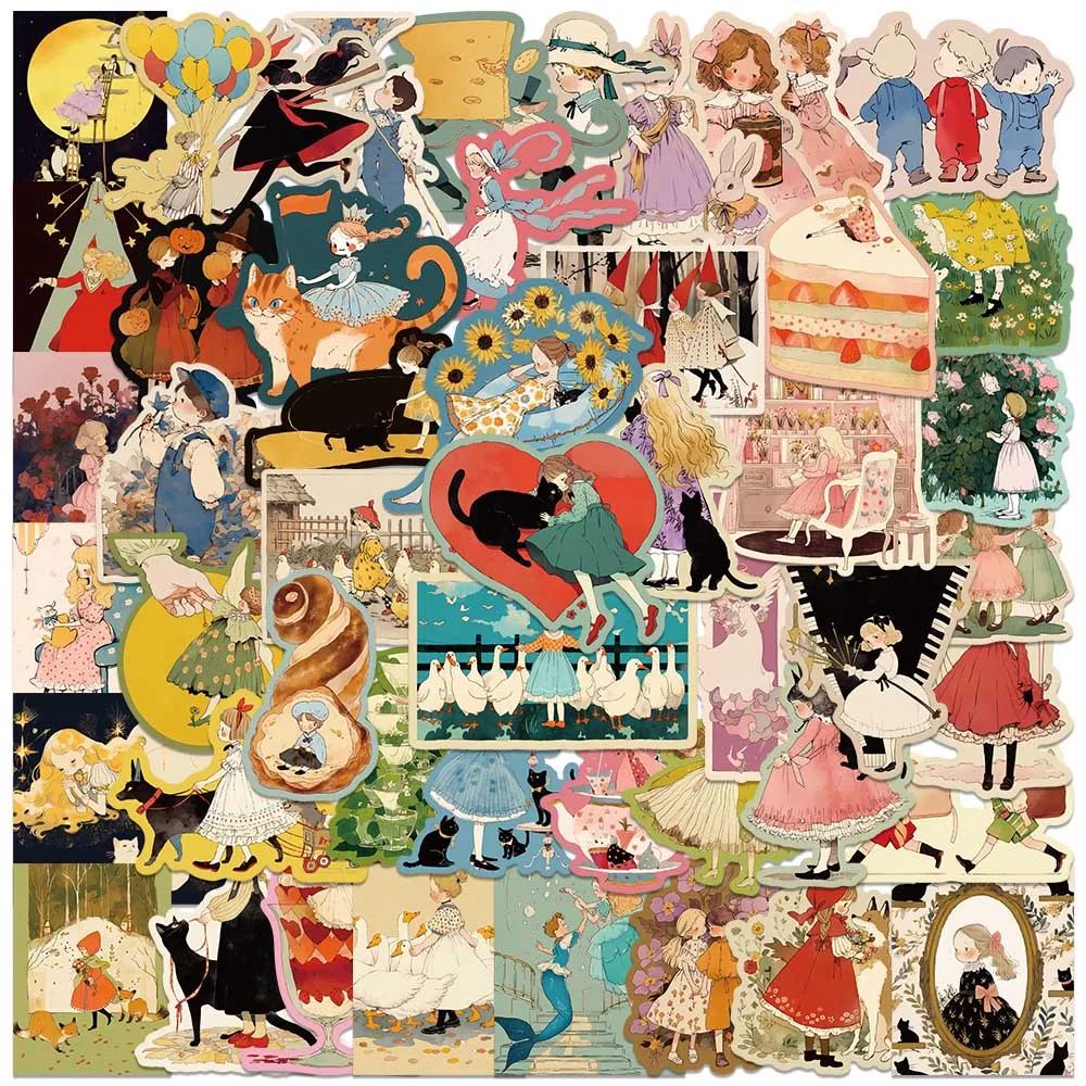 Autocollant-mignon-Alice-au-pays-des-merveilles-pour-scrapbooking ...