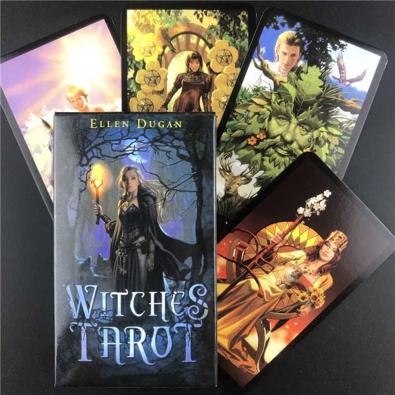 witches-Tarot-deck-oracles-cards-mysterious-divination-English-tarot ...