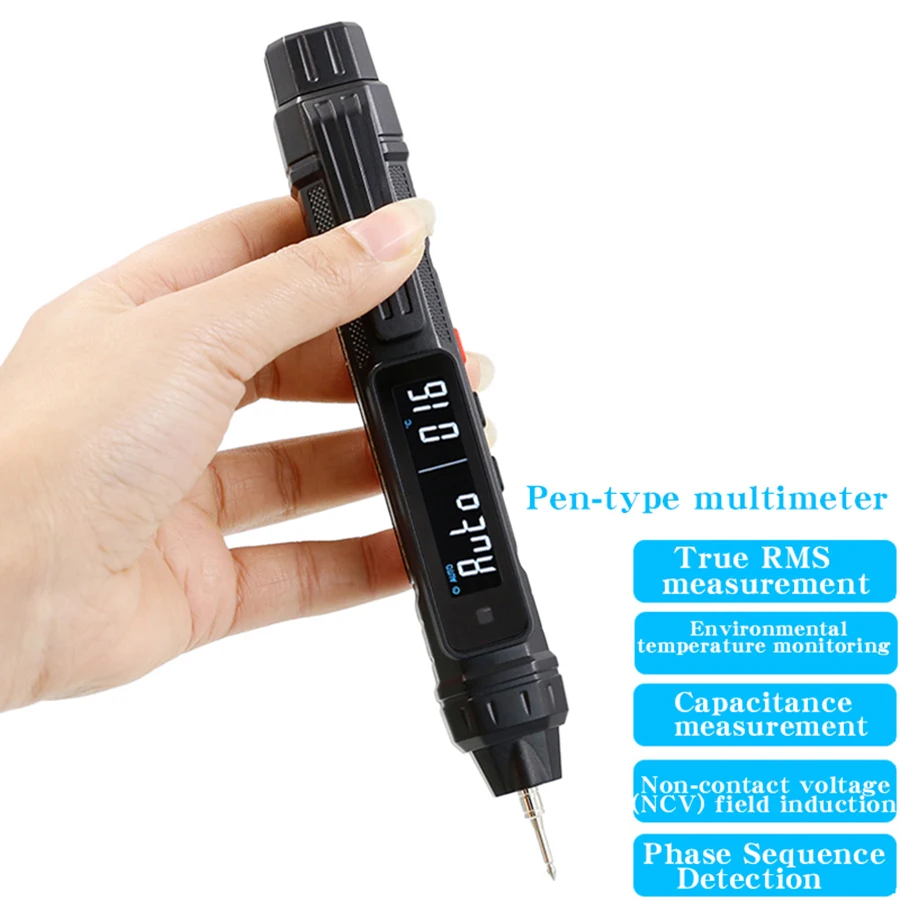 HYTAIS-TS20D-High-Precision-Smart-Pen-type-Multimeter-Fool-style-Mini-Multimeter-with-Phase ...