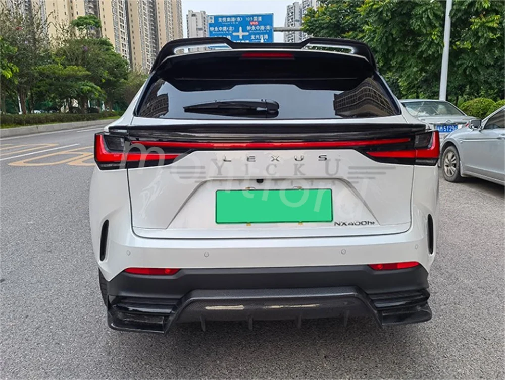 Car-Styling-Carbon-fiber-CAR-REAR-WING-TRUNK-LIP-Middle-SPOILER-FOR ...