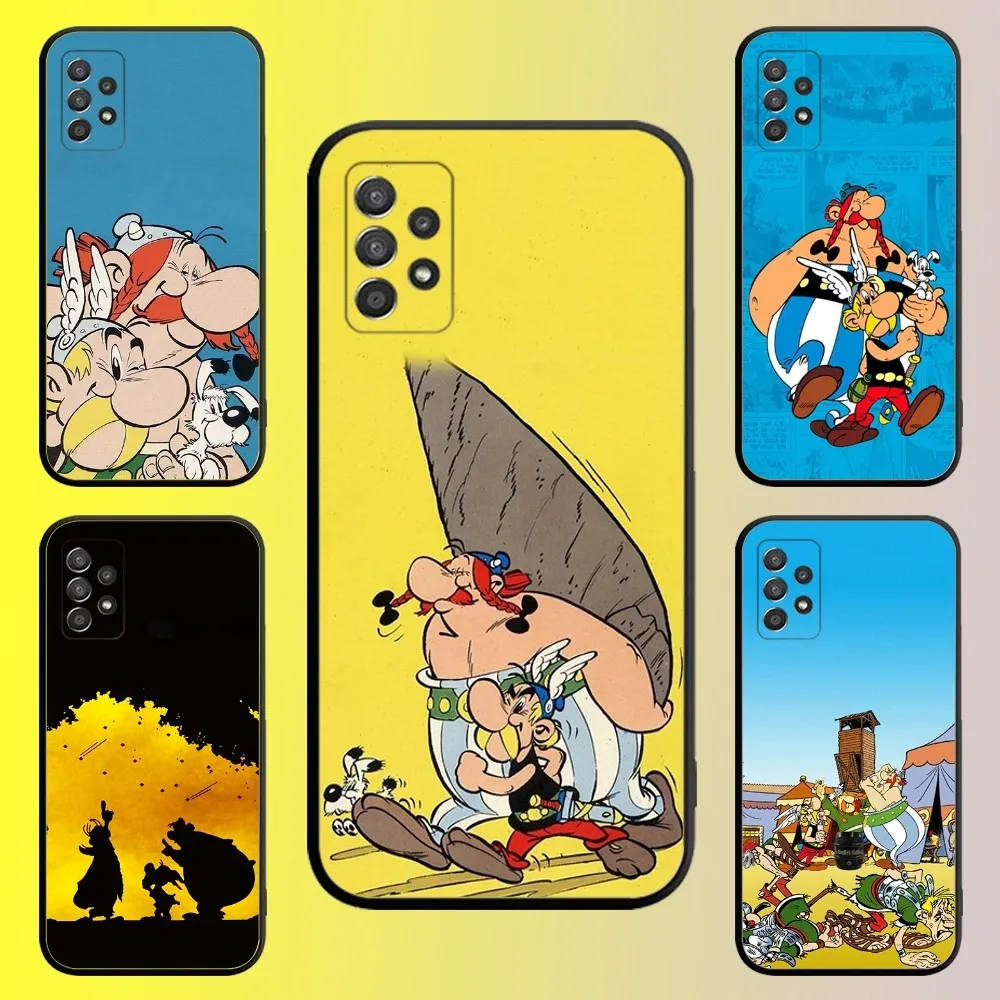 A-Asterix Cartoon O-Obelix Phone Case For Samsung Galaxy A13,A21s,A22 ...