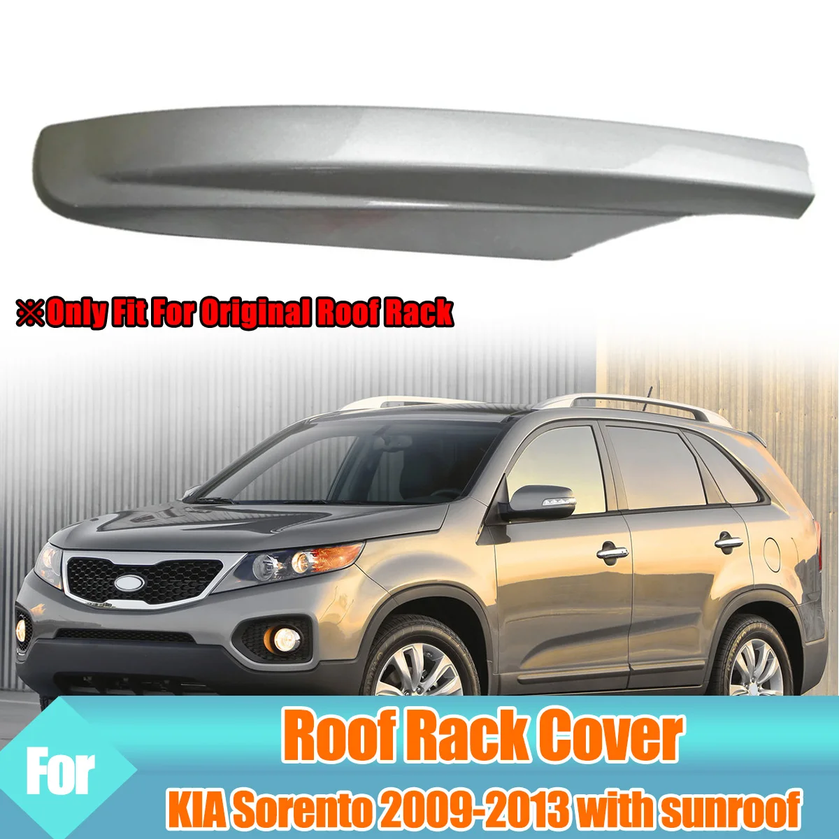 Roof-Rack-Cover-For-KIA-Sorento-2009-2013-with-sunroof-Front-Rear-Left ...