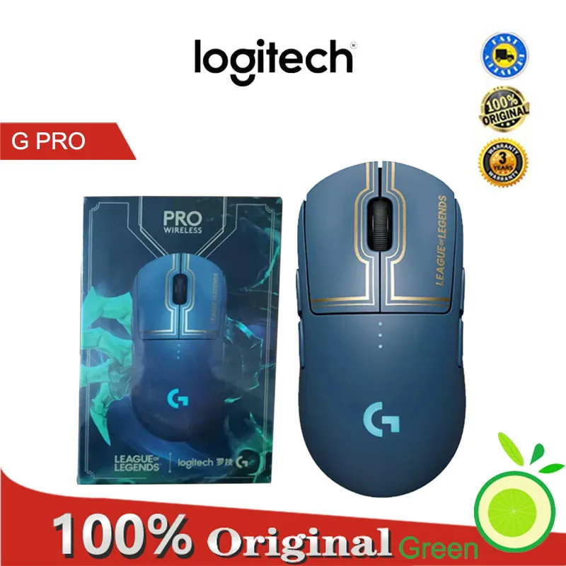Logitech g pro mouse sem fio. Para videogames, jogos, legendary league ...