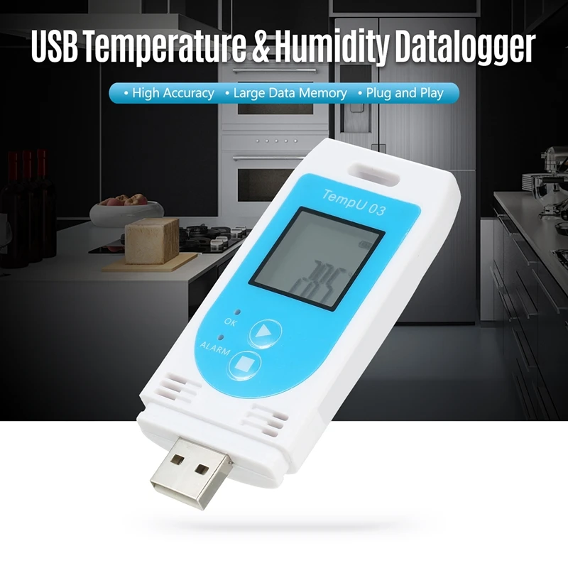 TempU-03-Portable-USB-Temperature-Humidity-Data-Logger-Reusable-RH-TEMP ...